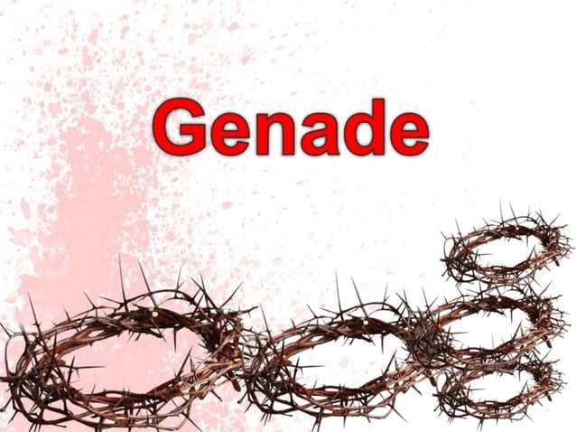 Genade - 7 Augustus | PPT