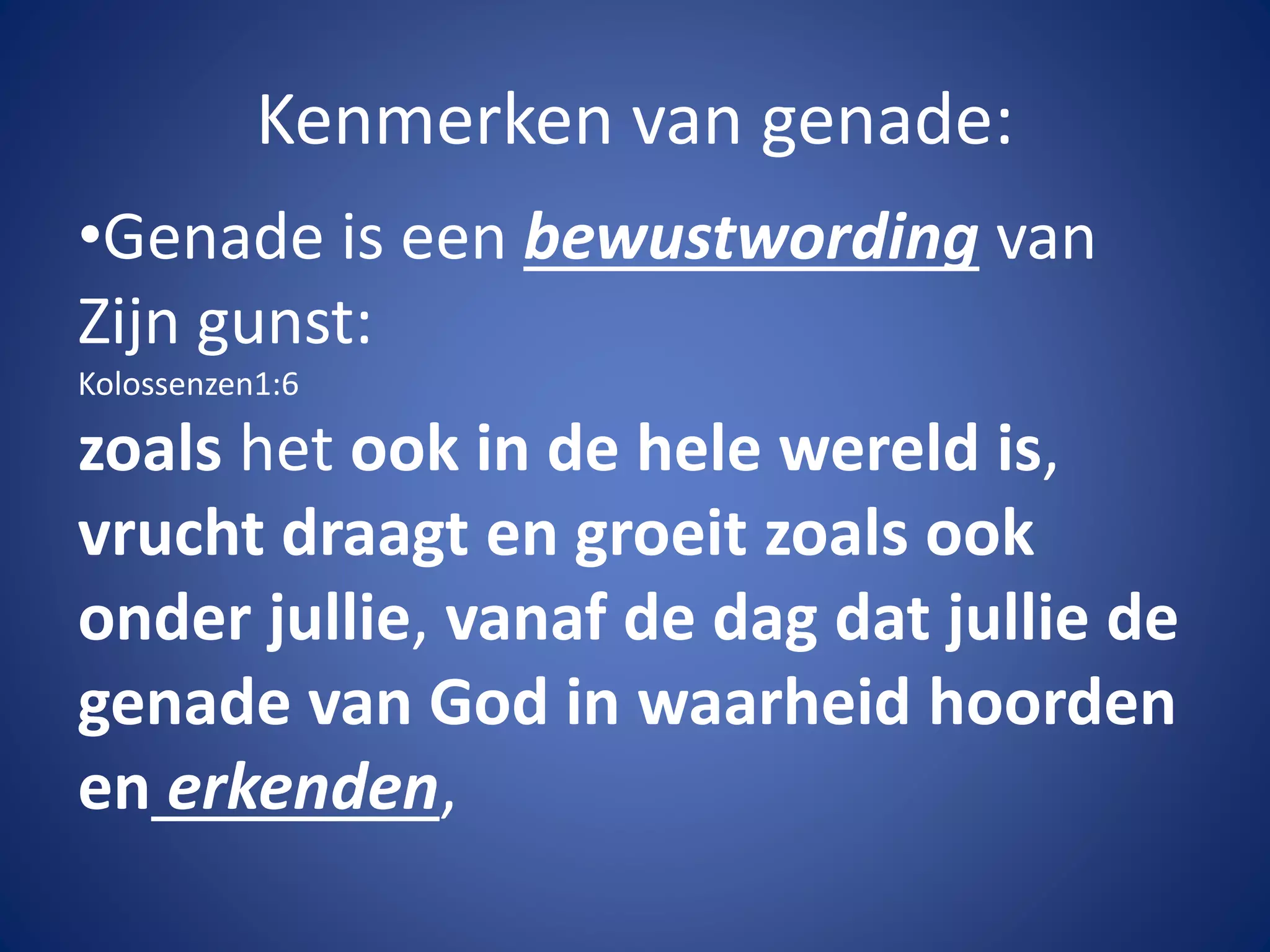 Genade in 27 aspecten | PPTX