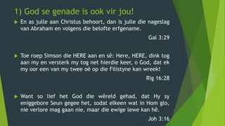 Genade maak die onmoontlike moontlik! | PPTX