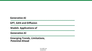 Gen Ai Introduction to Generative AI to the world | PPTX