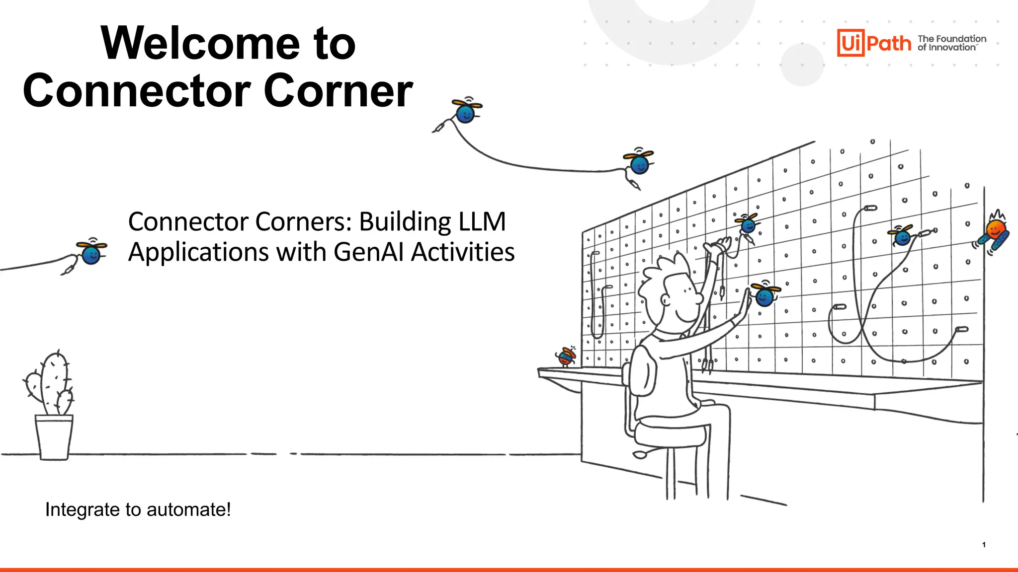 Connector Corners: Building LLM Applications with GenAI Activities | PDF