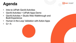 Connector Corners: Building LLM Applications with GenAI Activities ...