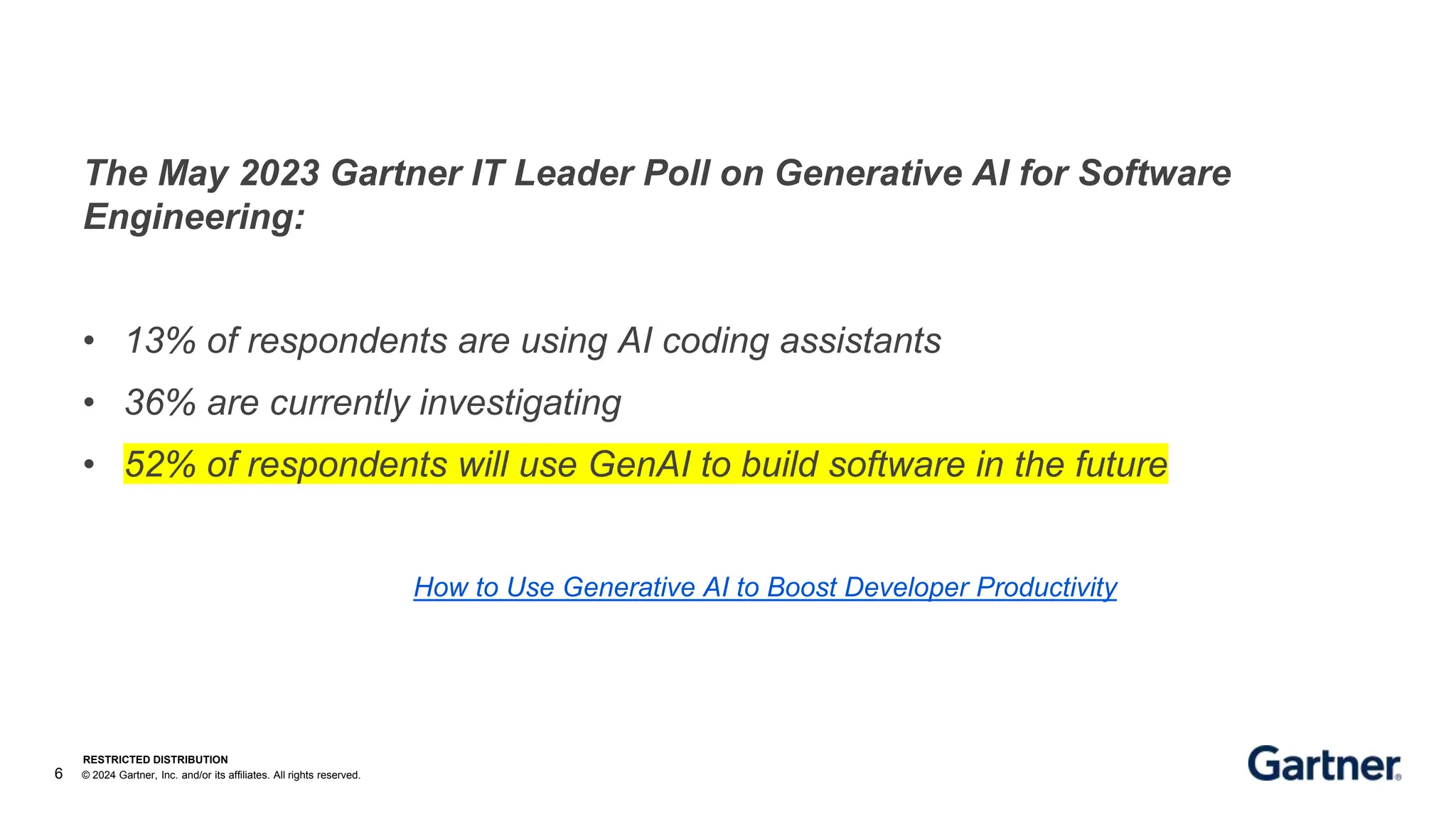 GenAI: Producing and Consuming APIs by Paul Dumas, Gartner | PPT