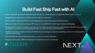 Generative AI presentation by GOOGLE DEVELOPER GROUPS | PDF