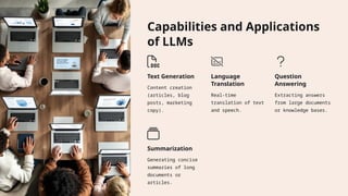 Generative AI and Large Language Models (LLMs) | PPTX