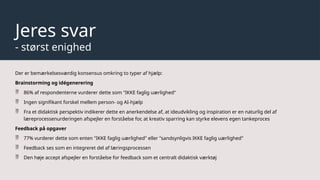 GenAI og faglig integritet - på erhvervsuddannelser | PPT