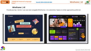 genai ppt Verbo-AI Powered language tutor | PPTX