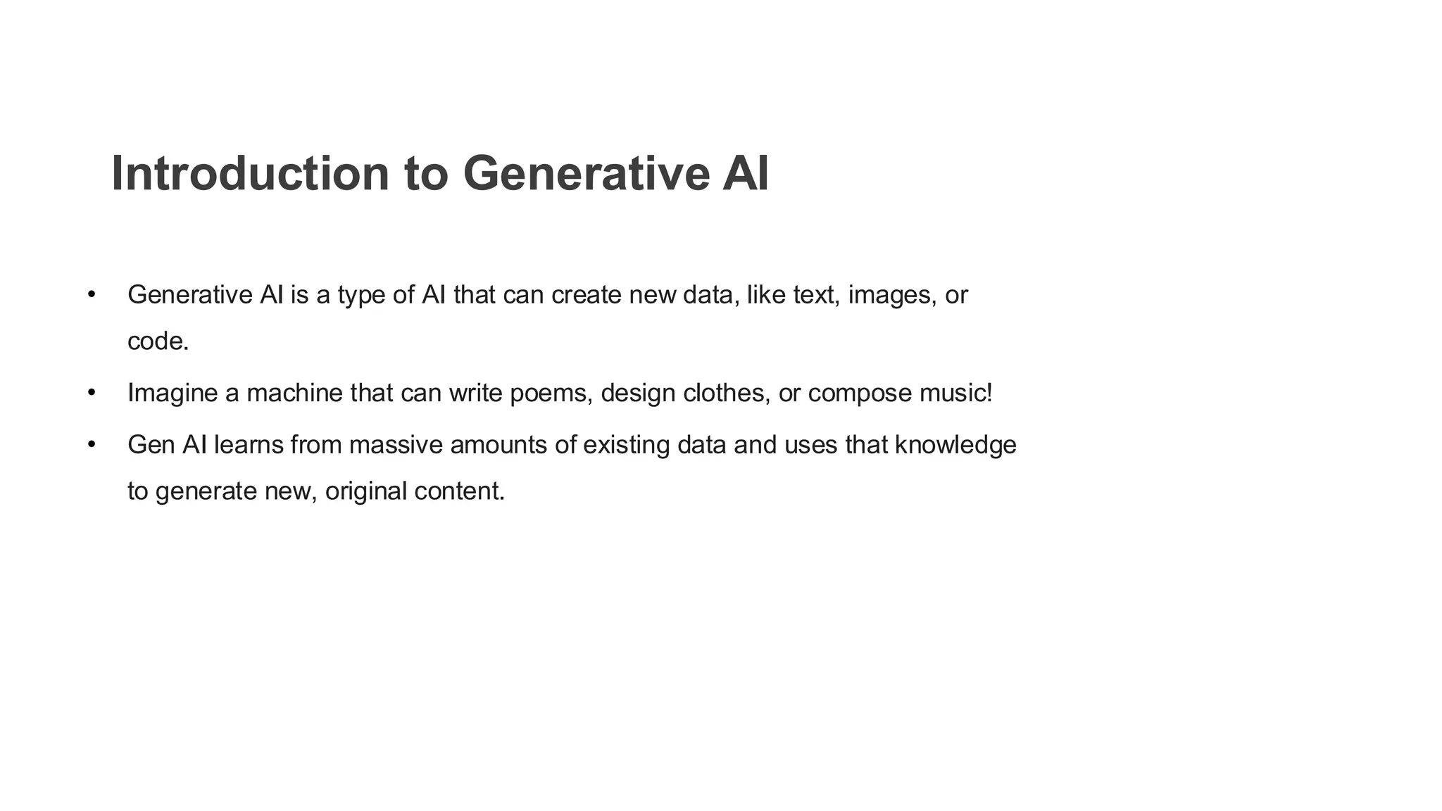 Generative AI - Unleashing the Power of Creativity with Machines | PDF