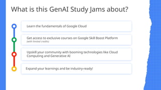 GenAI Study Jam- GDG on Campus (NBNSCOE).pptx