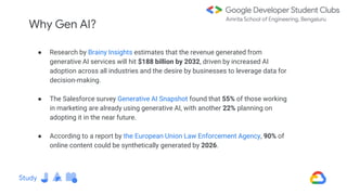 GDSC ASEB Gen AI study jams presentation | PPTX