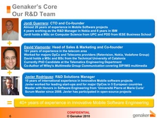 Genaker R&D Solutions | PPTX | Computer Software and Applications ...