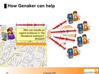 Genaker Business Case For Hospitality | PPT