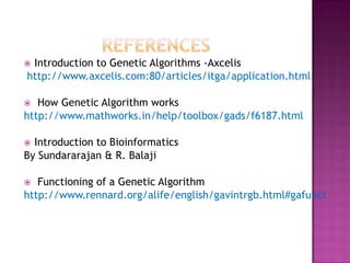 Genetic Algorithms | PPTX