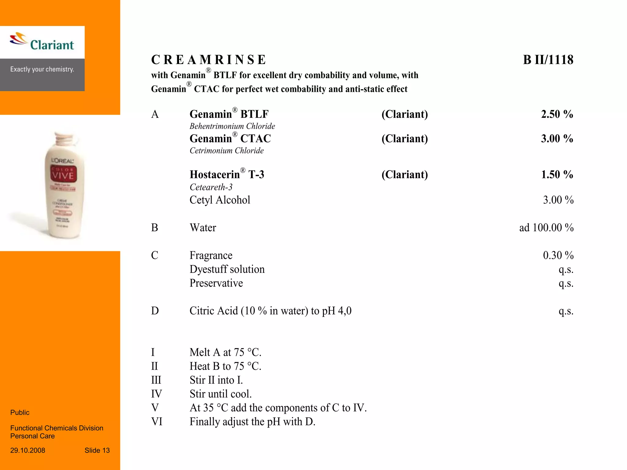 Genamin Quats Presentation - Essential Ingredients, Inc.pdf