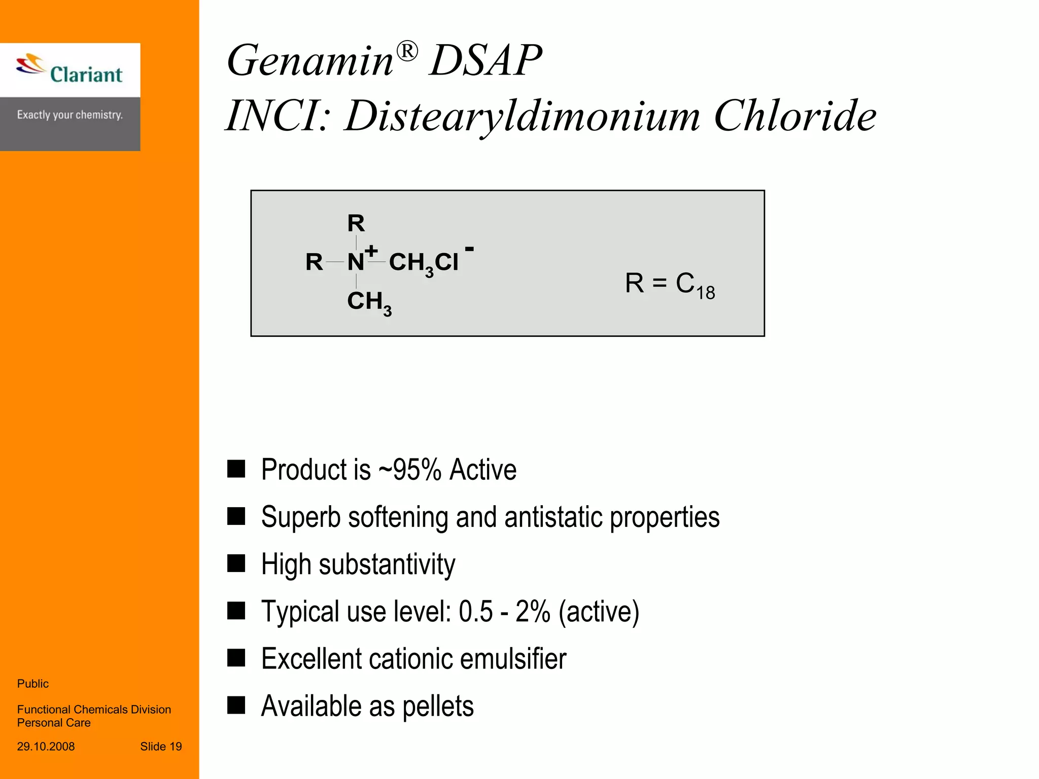 Genamin Quats Presentation - Essential Ingredients, Inc.pdf