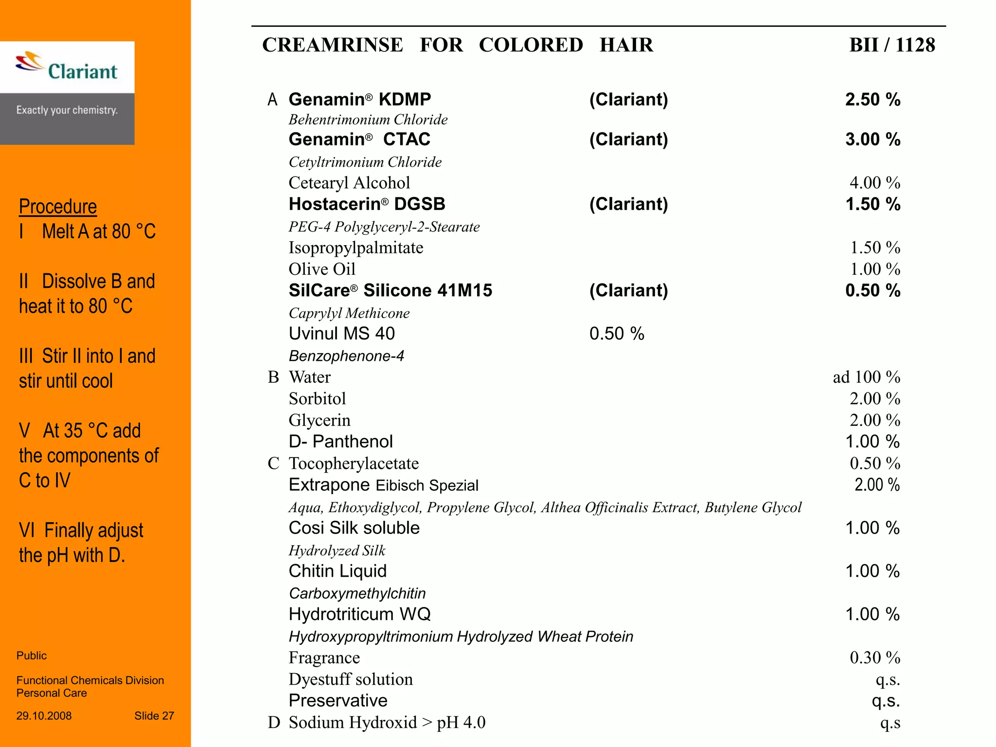 Genamin Quats Presentation - Essential Ingredients, Inc.pdf