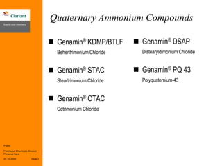 Genamin Quats Presentation - Essential Ingredients, Inc.pdf