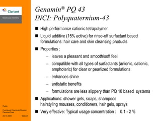 Genamin Quats Presentation - Essential Ingredients, Inc.pdf