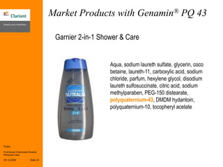 Genamin Quats Presentation - Essential Ingredients, Inc.pdf