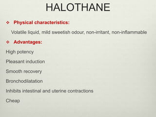 General anaesthesia | PPTX | First Aid | Injuries