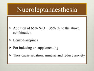 General anaesthesia | PPTX | First Aid | Injuries