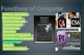 Computer Generation and Function | PPT
