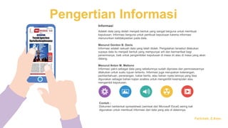 Informasi dan Publikasinya Kelas 9 | PDF