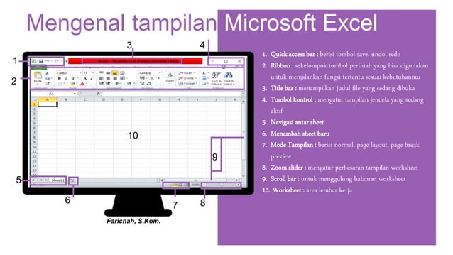 Pengolahan Data Menggunakan Microsoft Excel Kelas 7 | PDF