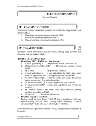 Genap ii elektrocardiografi | PDF