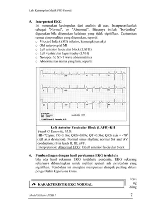 Genap ii elektrocardiografi | PDF