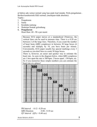 Genap ii elektrocardiografi | PDF