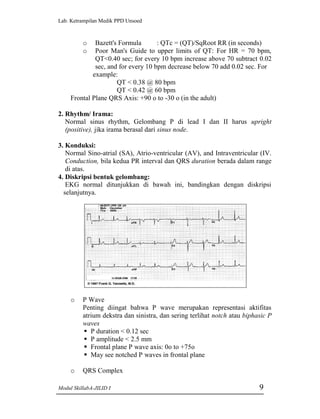 Genap ii elektrocardiografi | PDF