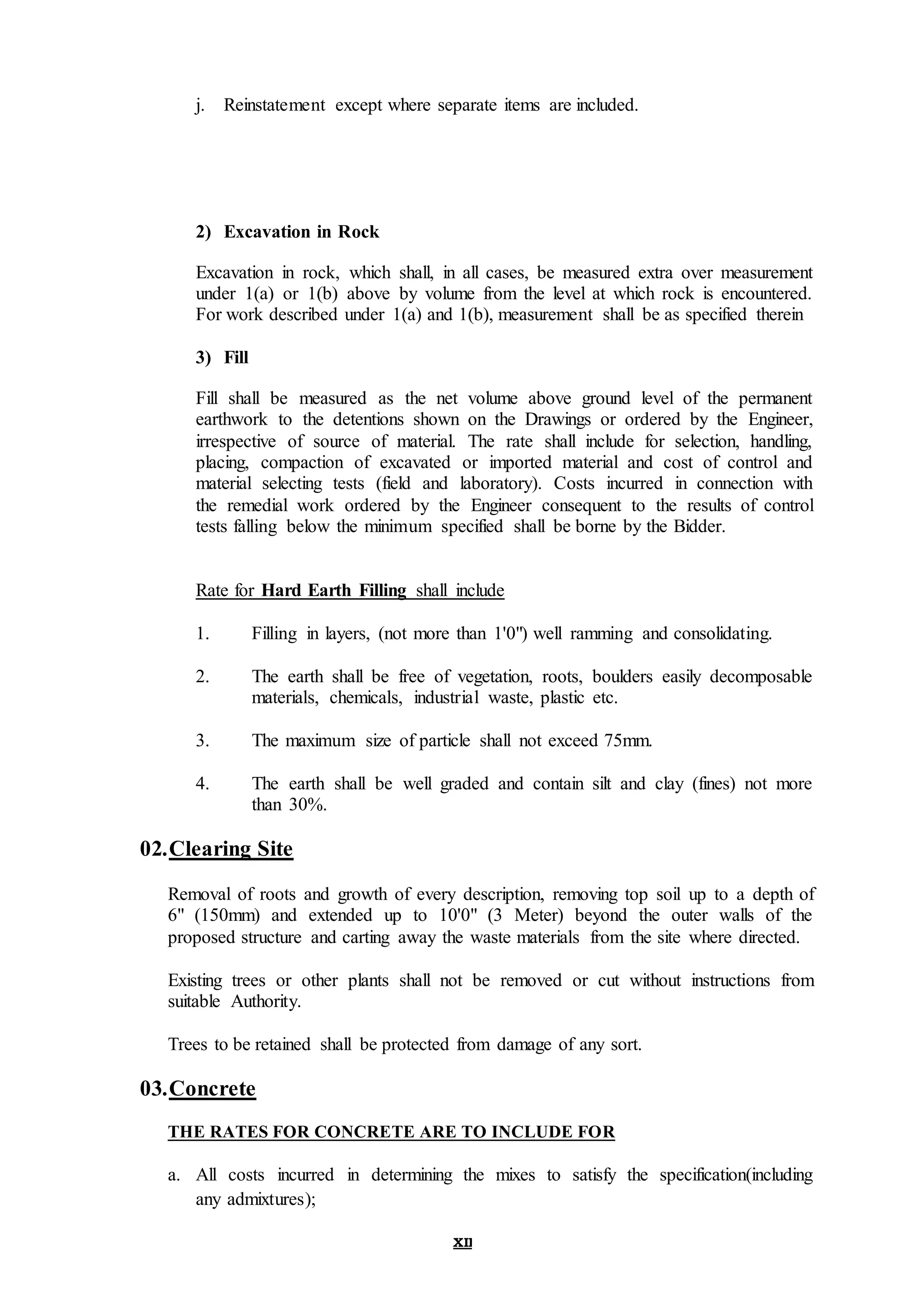 General notes to BSR BUILDING SCHEDULE OF RATES | DOCX