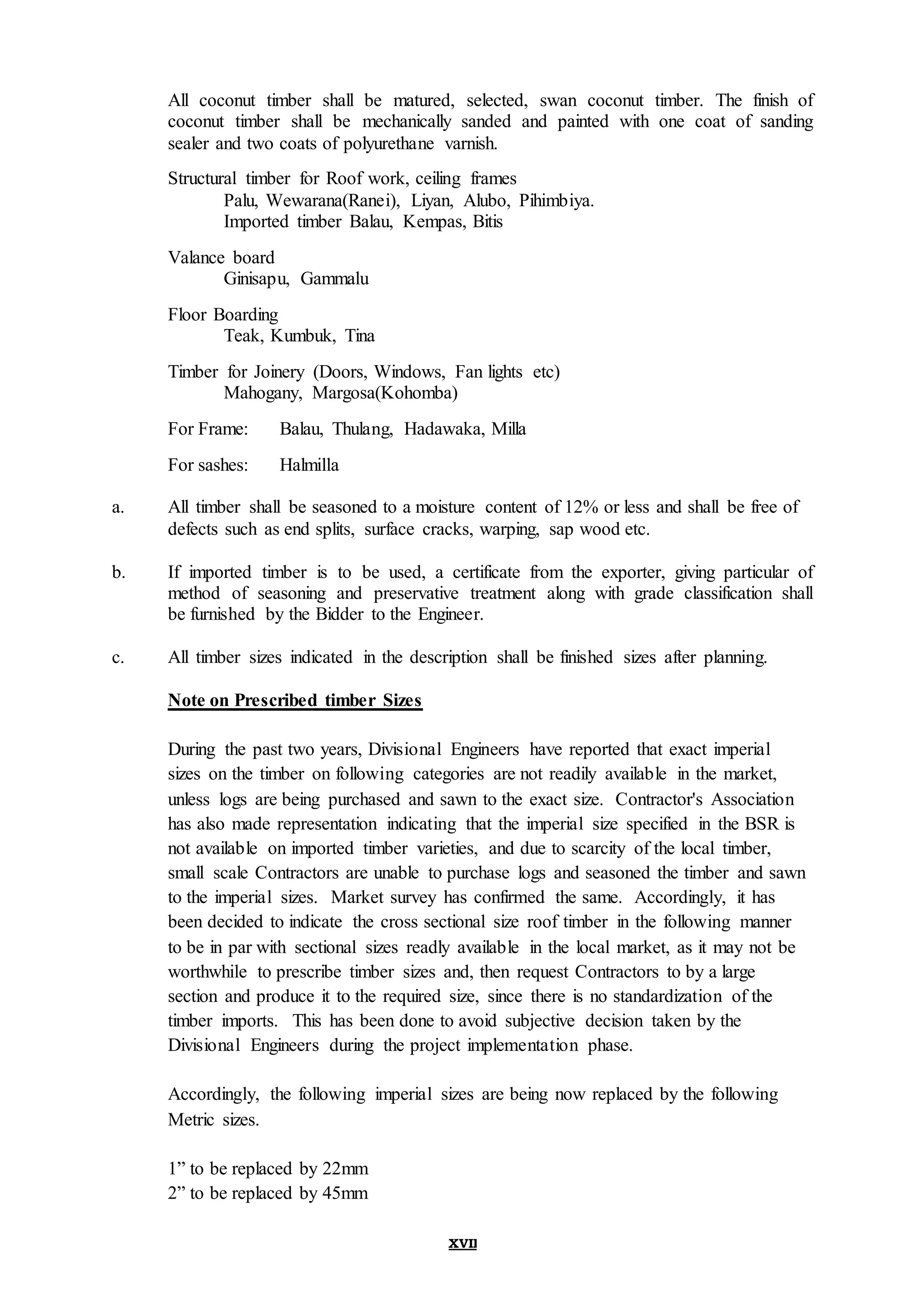 General notes to BSR BUILDING SCHEDULE OF RATES | DOCX