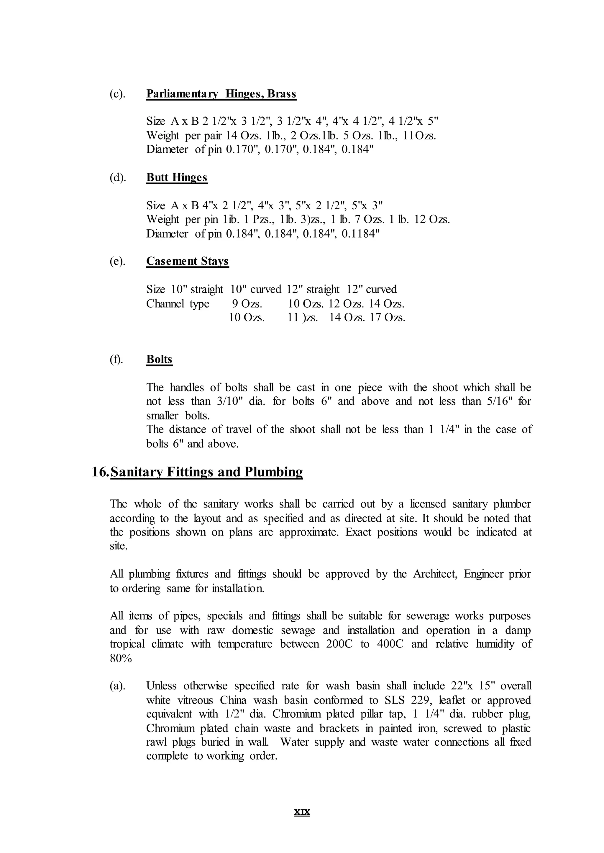 General notes to BSR BUILDING SCHEDULE OF RATES | DOCX