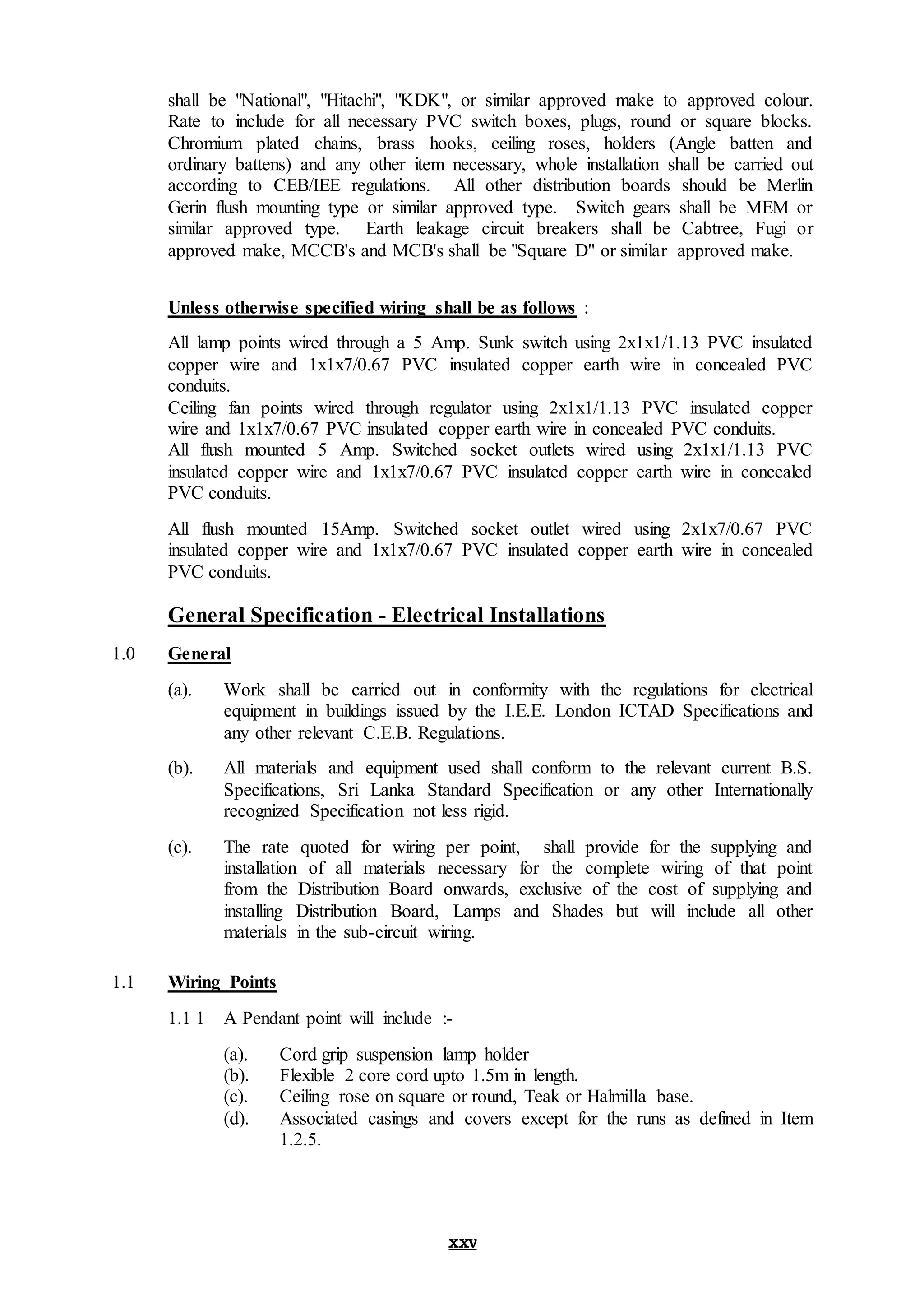 General notes to BSR BUILDING SCHEDULE OF RATES | DOCX