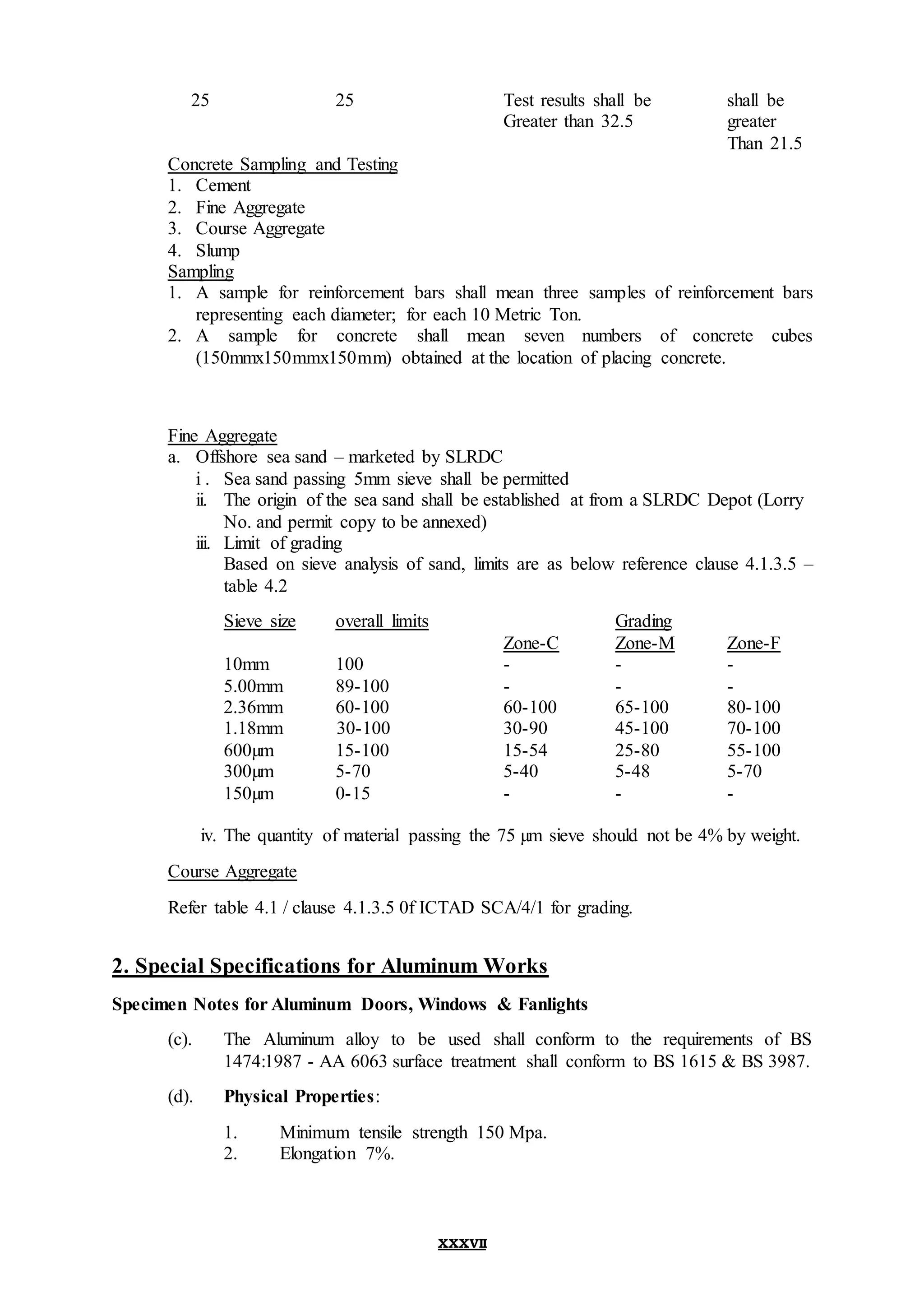 General notes to BSR BUILDING SCHEDULE OF RATES | DOCX
