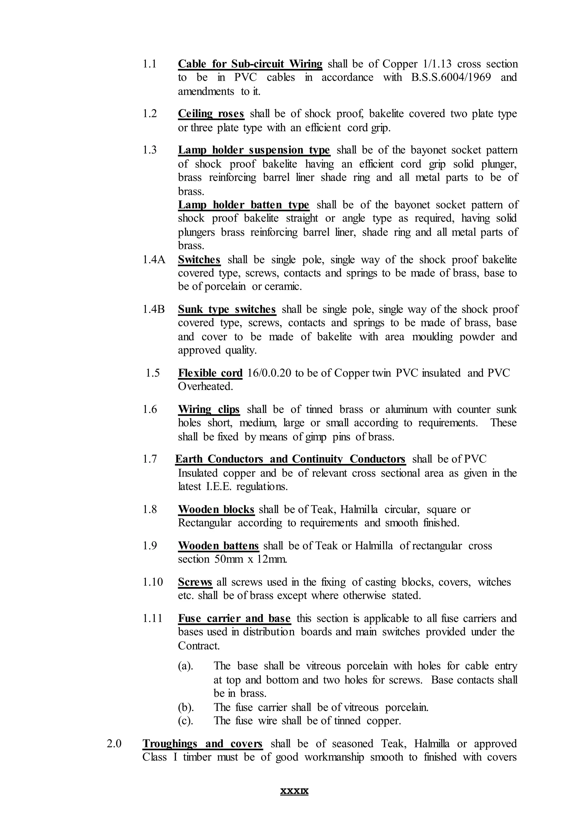 General notes to BSR BUILDING SCHEDULE OF RATES | DOCX