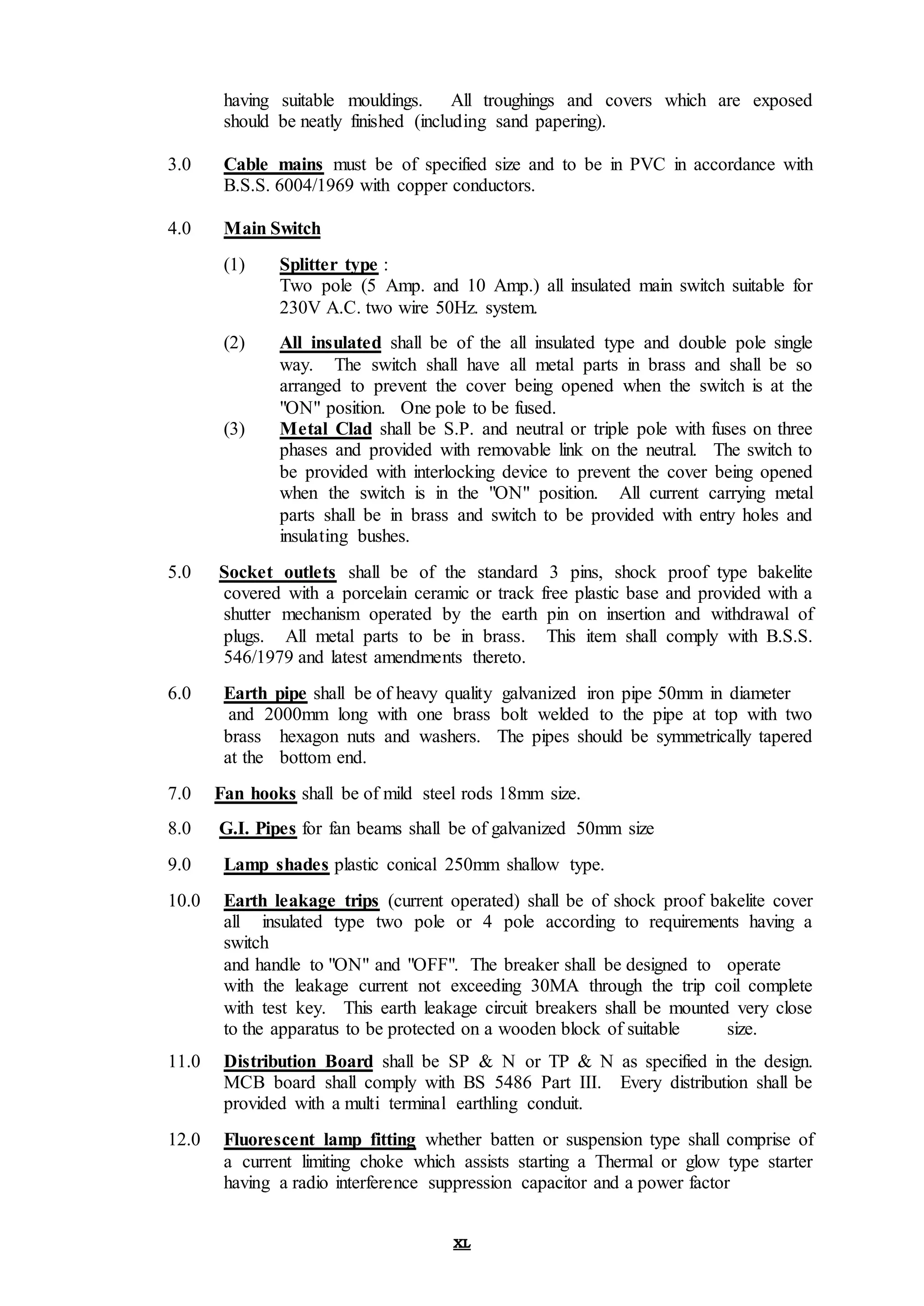 General notes to BSR BUILDING SCHEDULE OF RATES | DOCX