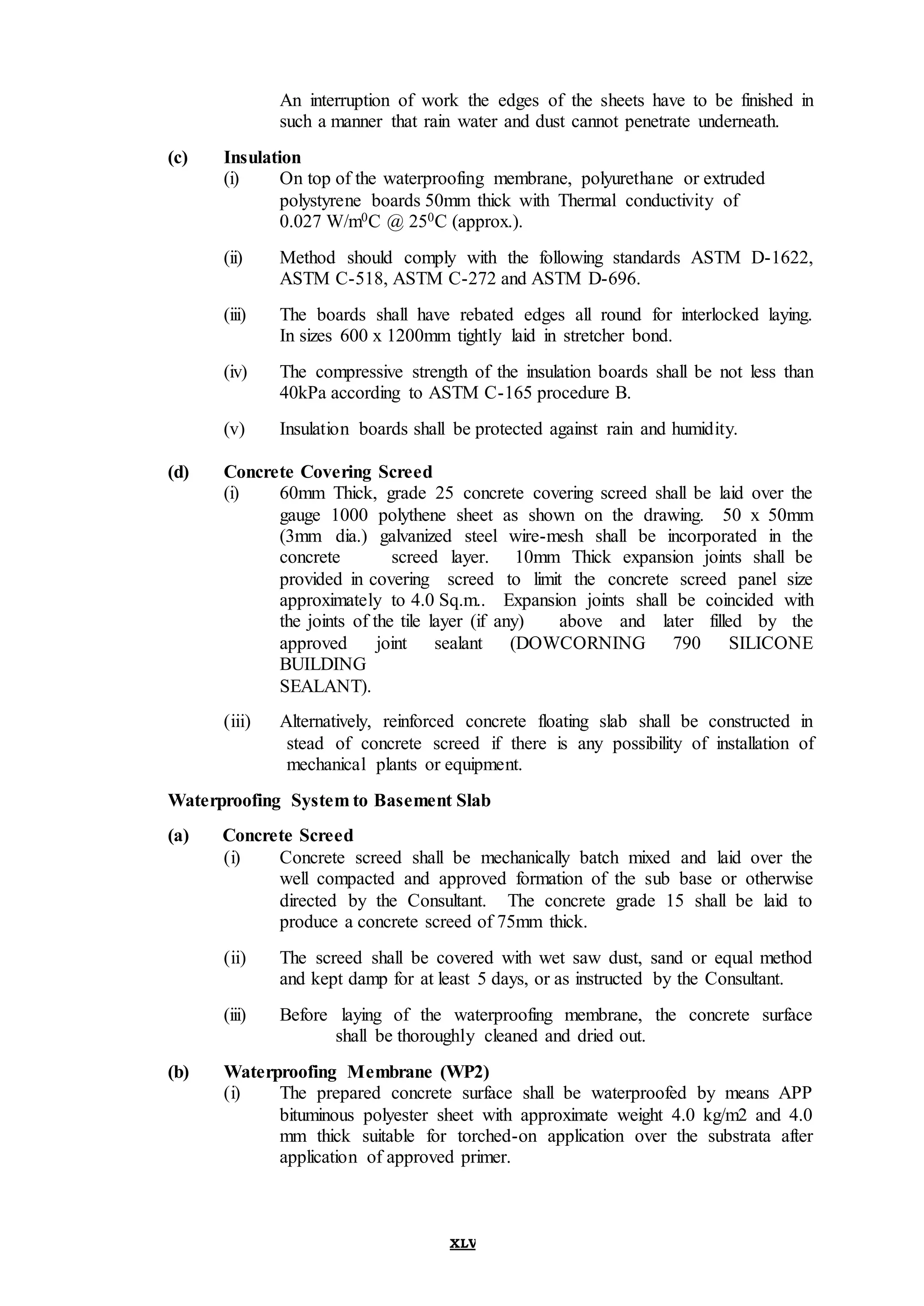 General notes to BSR BUILDING SCHEDULE OF RATES | DOCX