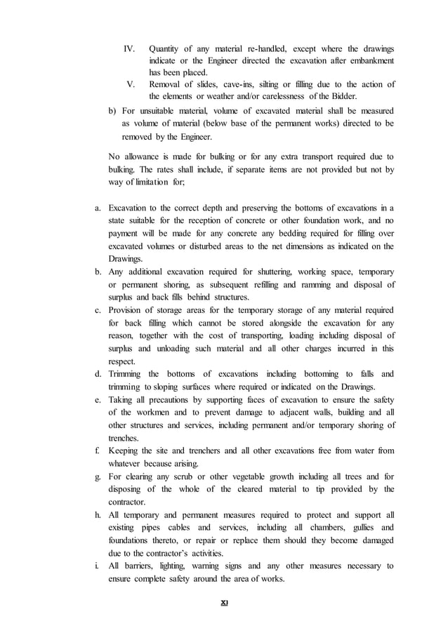 General notes to BSR BUILDING SCHEDULE OF RATES | DOCX