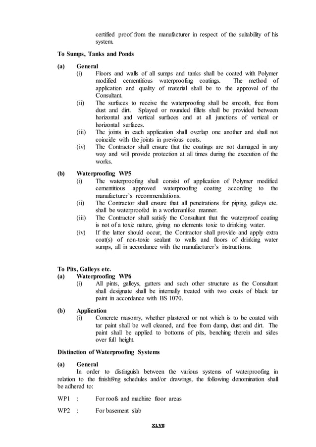 General notes to BSR BUILDING SCHEDULE OF RATES | DOCX