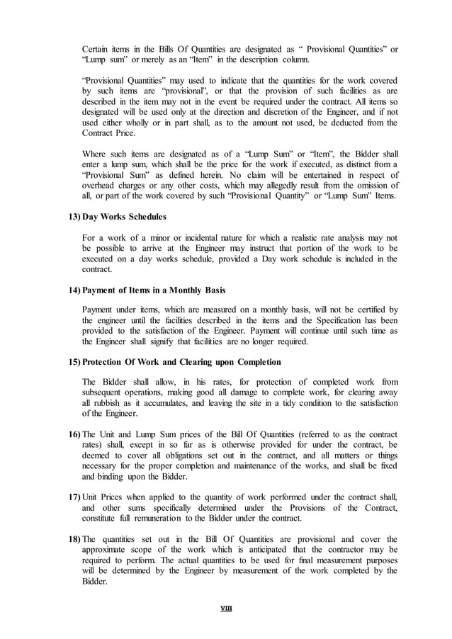 General notes to BSR BUILDING SCHEDULE OF RATES | DOCX