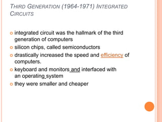 Genaration of computer | PPTX