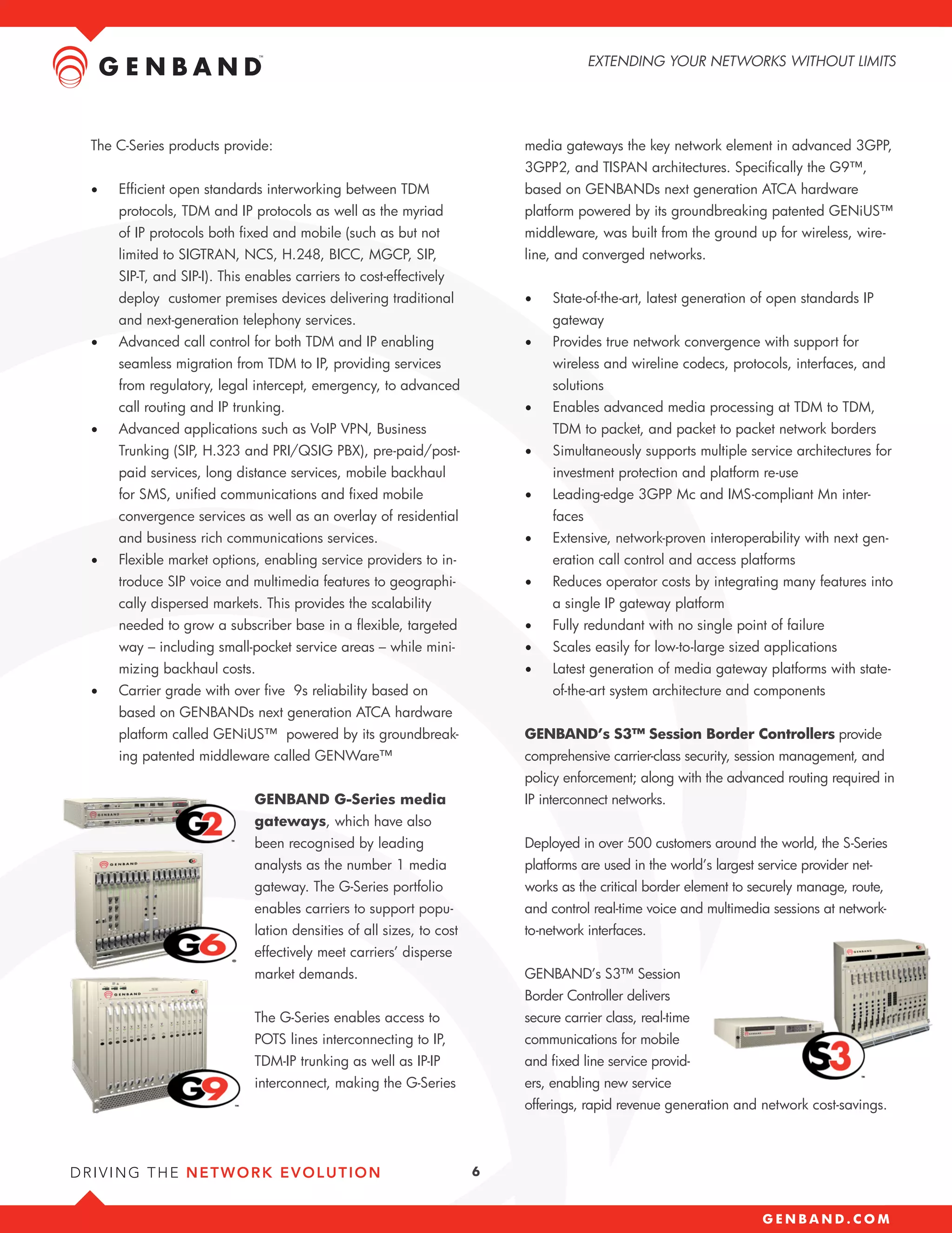 The IP Packet Exchange (IPX) by GENBAND | PDF