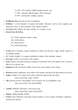 Gen bank | DOCX