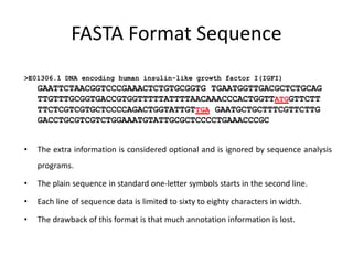 Gen bank databases | PPTX