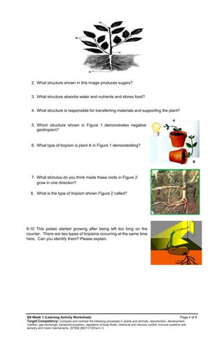 General Biology-2-LearActWks-Q4-Week 1-2 | PDF