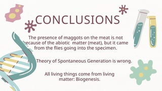 Gen Bio 1; Francesco Redi and Spontaneous Generation - Group 3 ...