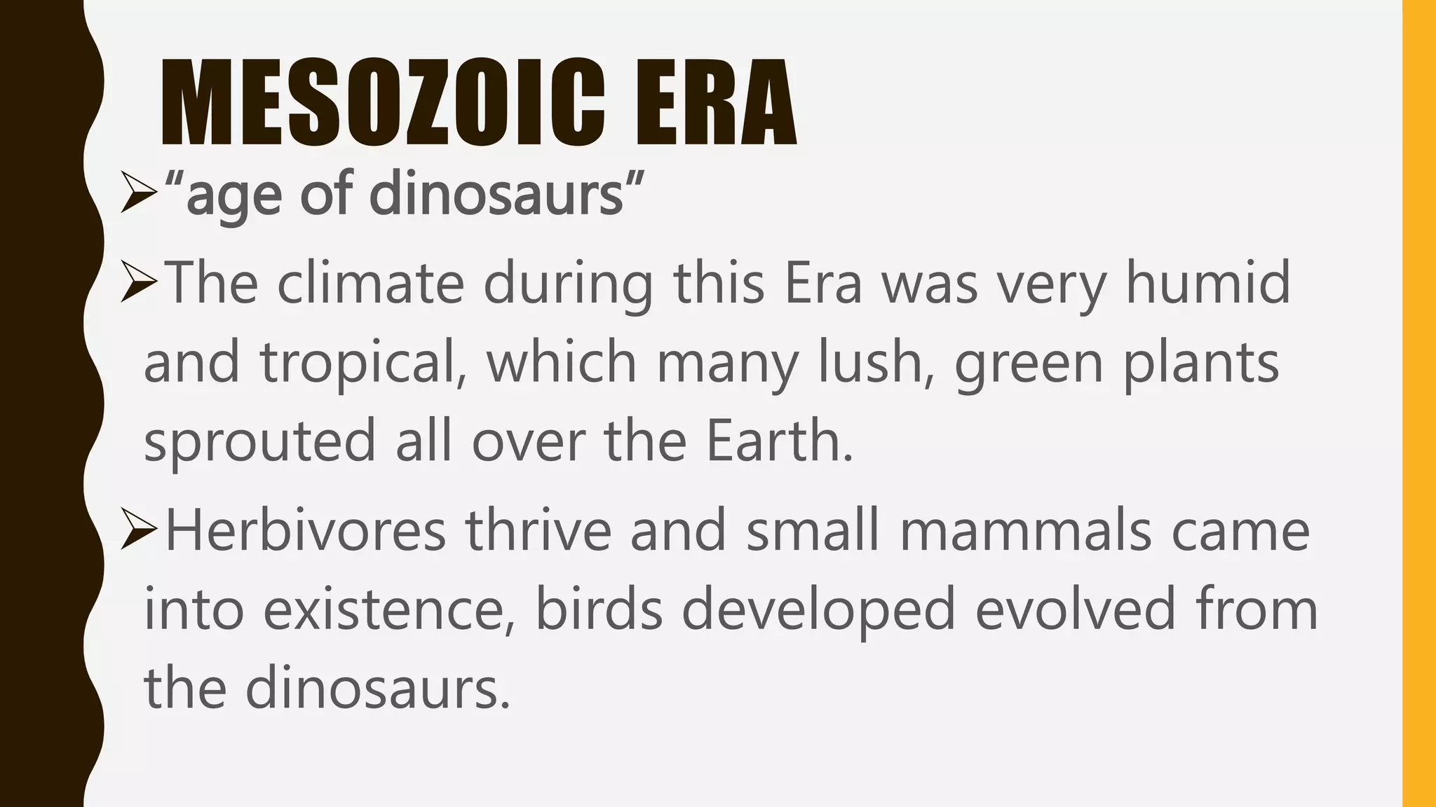 History of Life on Earth (General Biology 2, 1st Semester, Quarter 1 ...